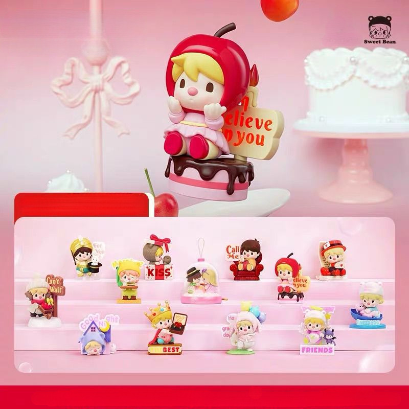 Sweet Bean The Language of Love series art toys hirono skullpanda molly ...