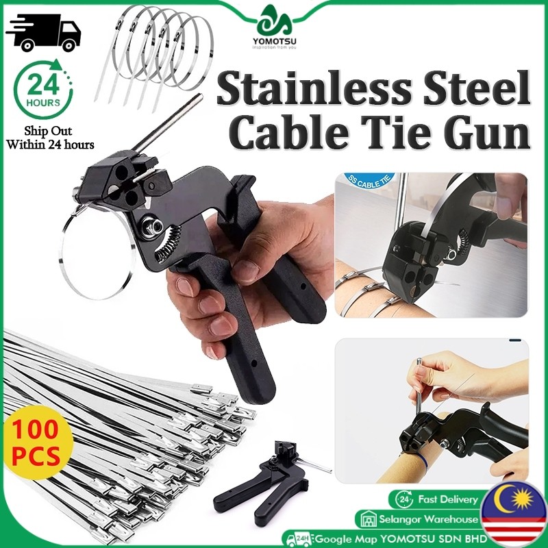 Cutter Tool For Cable Tie Stainless Steel Zip Tie Hand Fastening Tool ...