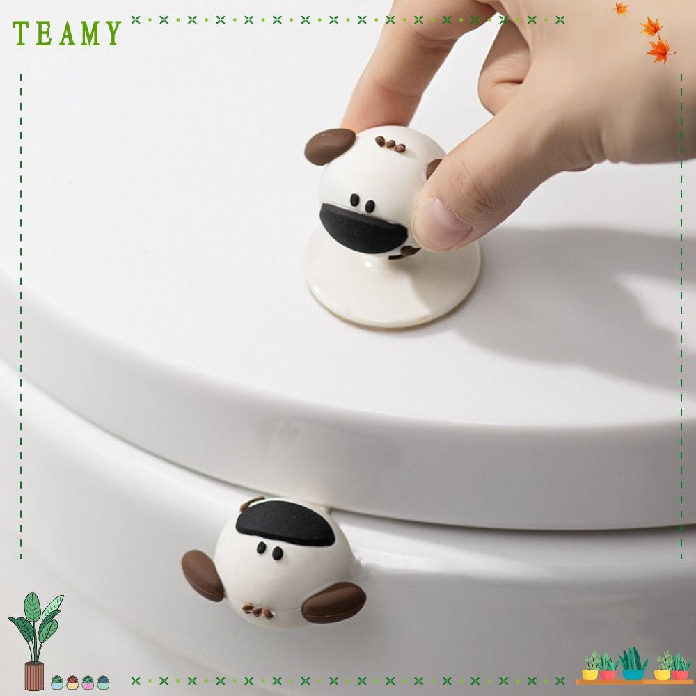 TEAMY Toilet Seat Cover Lifting Device, Sheep/Dog Shaped Bathroom Tools ...