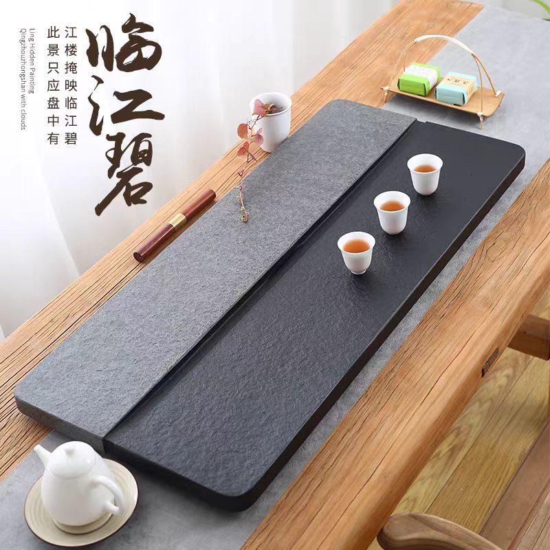 Natural Stone Diamond Whole Piece Tea Tray Household Stone Simple ...
