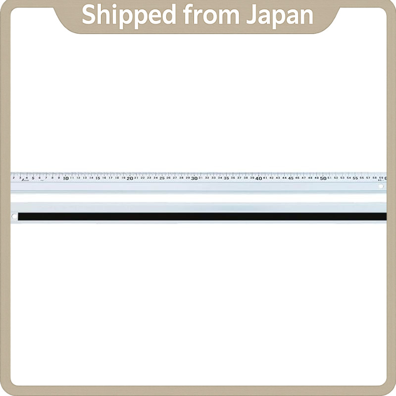 Shinwa Sokutei Al-Suberi Anti-Slip Ruler 600mm Model 65374 | Shopee ...