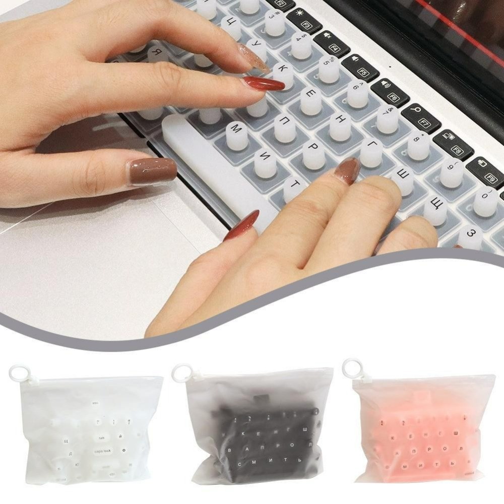 Convenient Manicure Typing Protector Portable Silicone Keyboard ...
