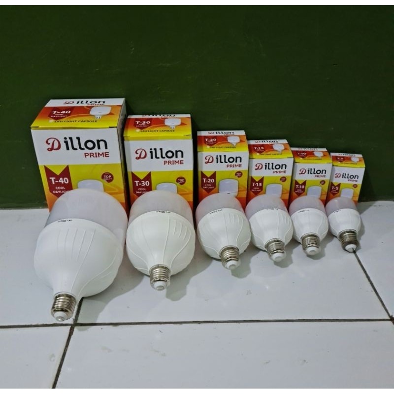 CAHAYA PUTIH Led LIGHT 20 WATT JUMBO DILLON PRIME SAVE ENERGY 90% LIGHT ...