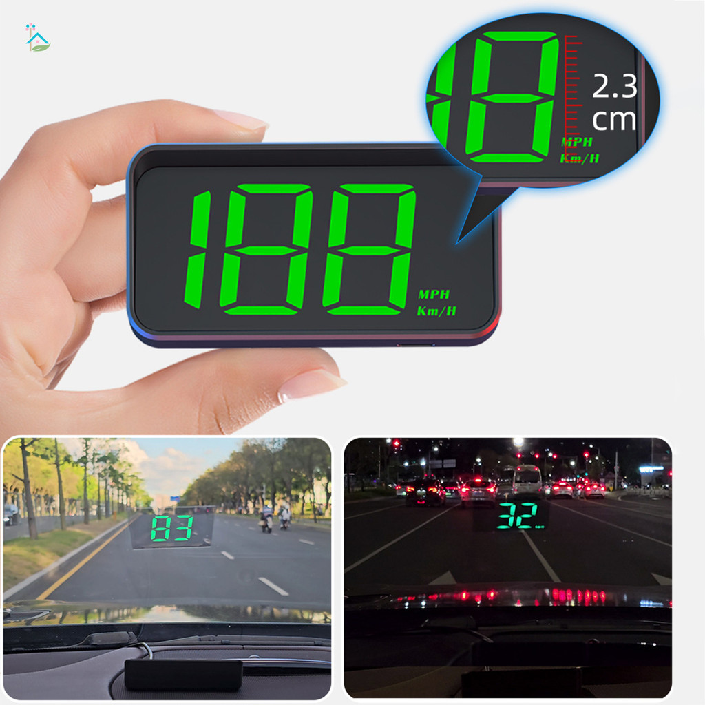GPS-HUD Digital Speedometer Portable HD Car Display For Navigation ...