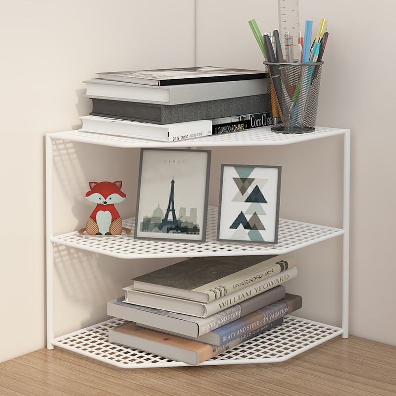 Bookshelf Corner Shelf Simple Desk Corner Corner Cabinet Bay Window ...
