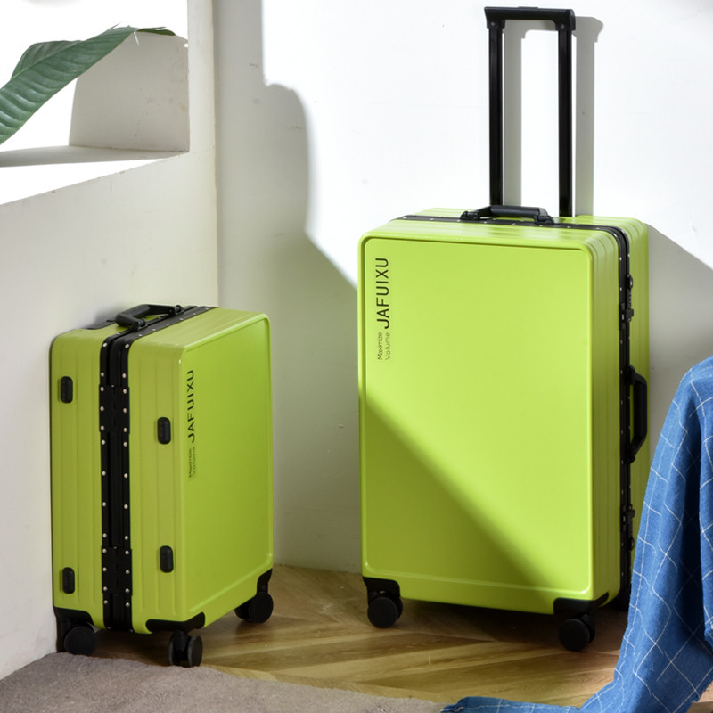 Aluminum Frame 18-inch Horizontal Luggage 20-inch Vertical Trolley Case ...