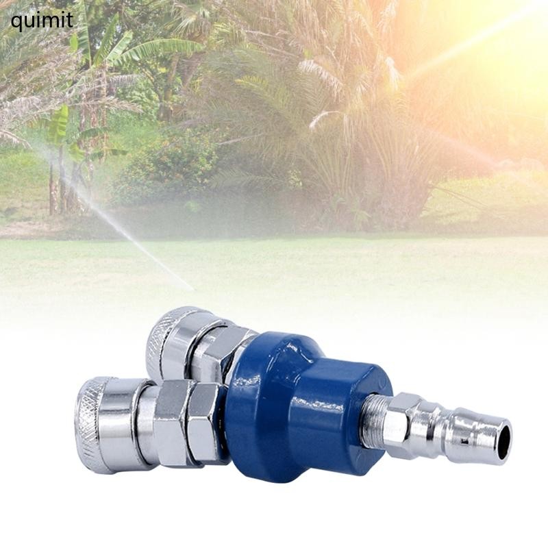 QUIM Quick Connect Fittings 2 3 Way Air Splitter Pneumatic Tools ...