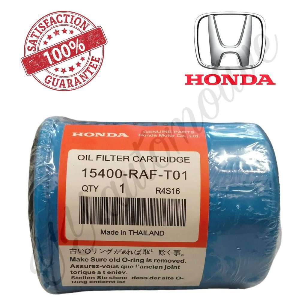 15400-RAF-T01 HONDA OIL FILTER CIVIC CITY ACCORD CRV HRV INSIGHT JAZZ ...
