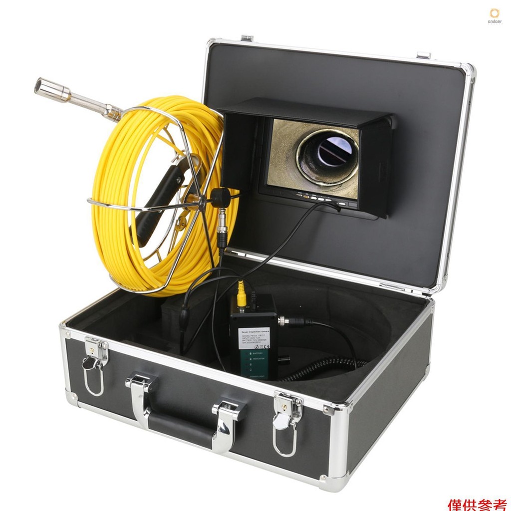 7inch 22mm Pipe Inspection Video Camera 30M IP68 Waterproof Drain Pipe ...
