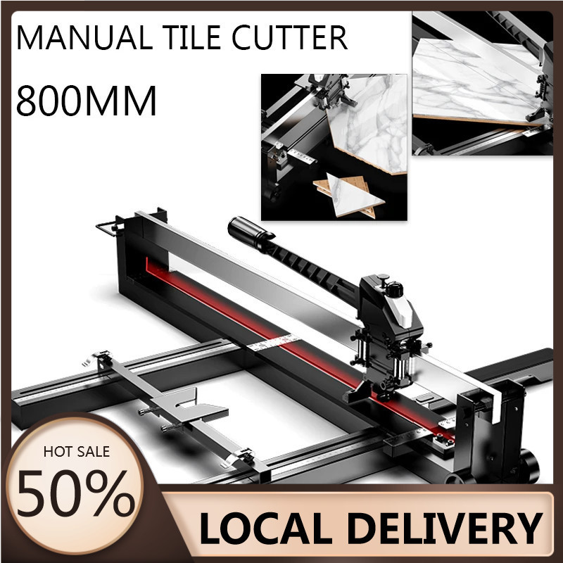 800MM Ceramic Tile Cutter Push Knife Manual High Precision MarbleTile ...