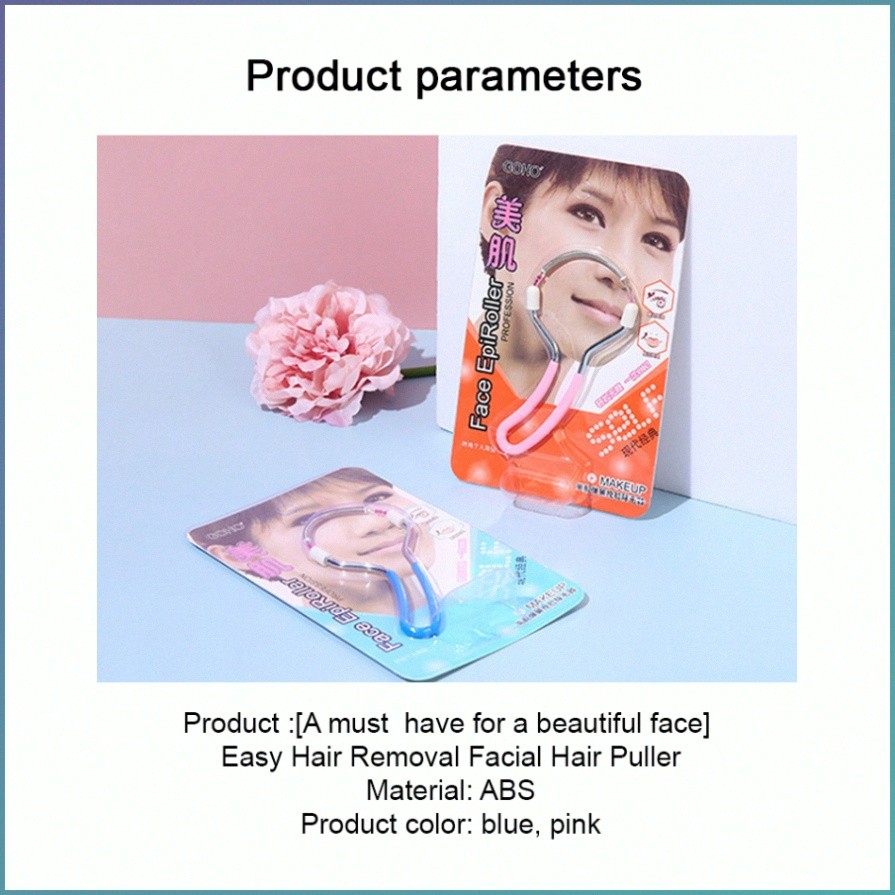 Scraper Facial Hair Plucker Beauty Tools Essentials Easy Face Pulling ...