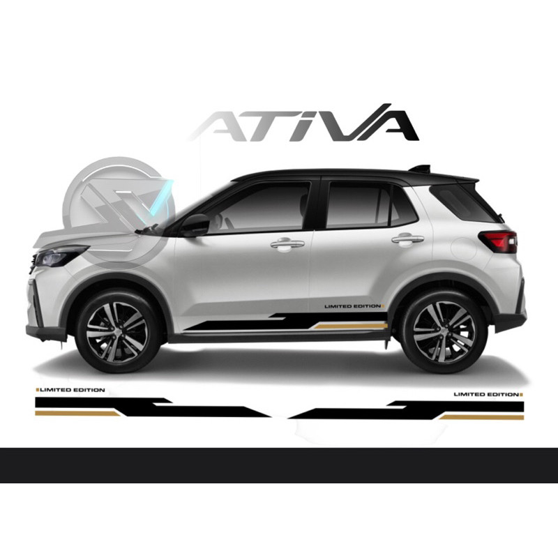 (Ready Stock) S57# Perodua Ativa Car body stripe Sticker | Shopee Malaysia