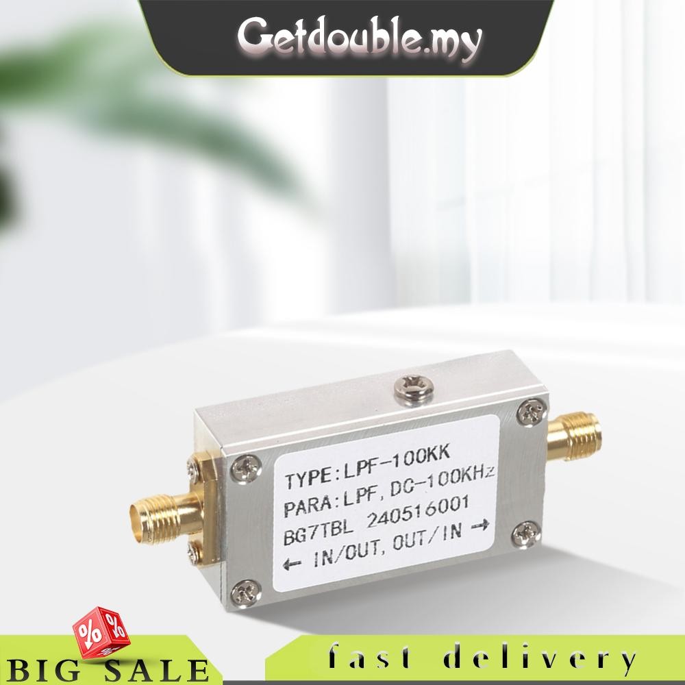 [Getdouble.my] Low Pass Filter 50 Ohms Input Output Impedance Aluminum ...
