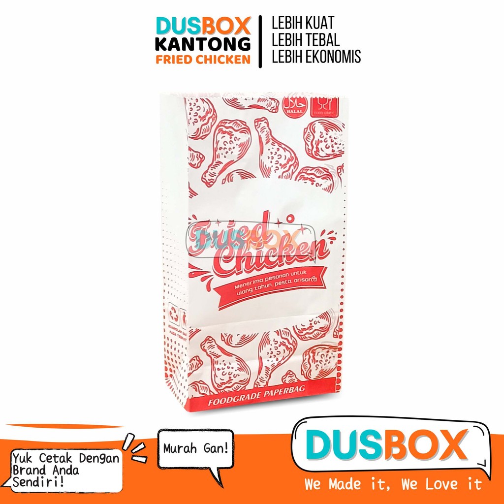Economical fried Chicken Bags / fried Chicken Packaging / fried Chicken ...