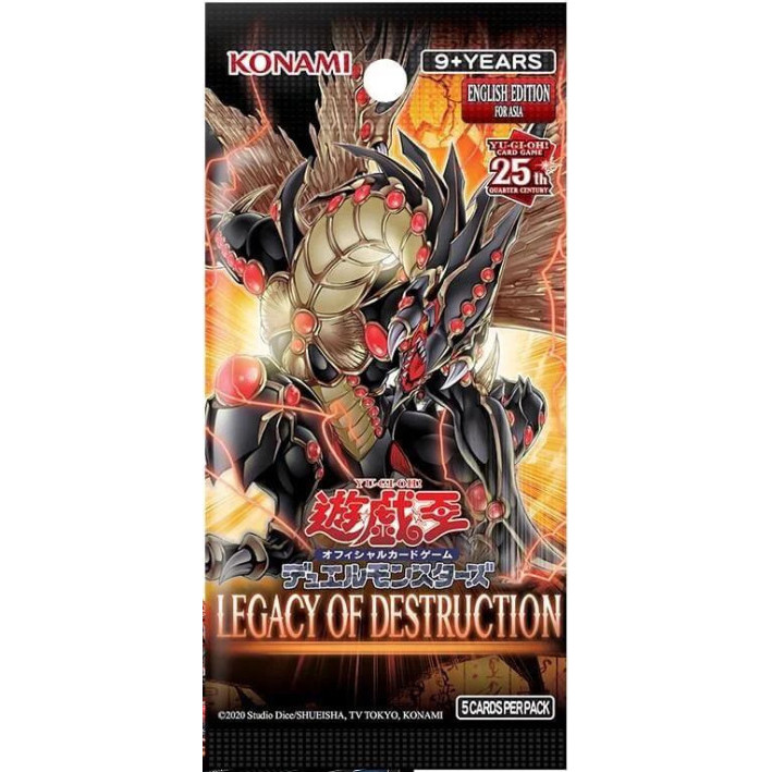 Yugioh AE Booster Pack Legacy of Destruction LEDE - FILTER | Shopee Malaysia