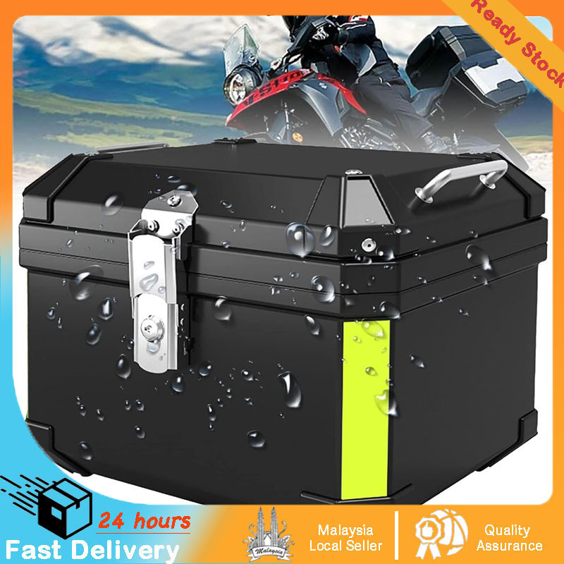 【COD】Motorcycle TOP BOX 45L Top Box Motorcycle Abs Top Box 45L ...