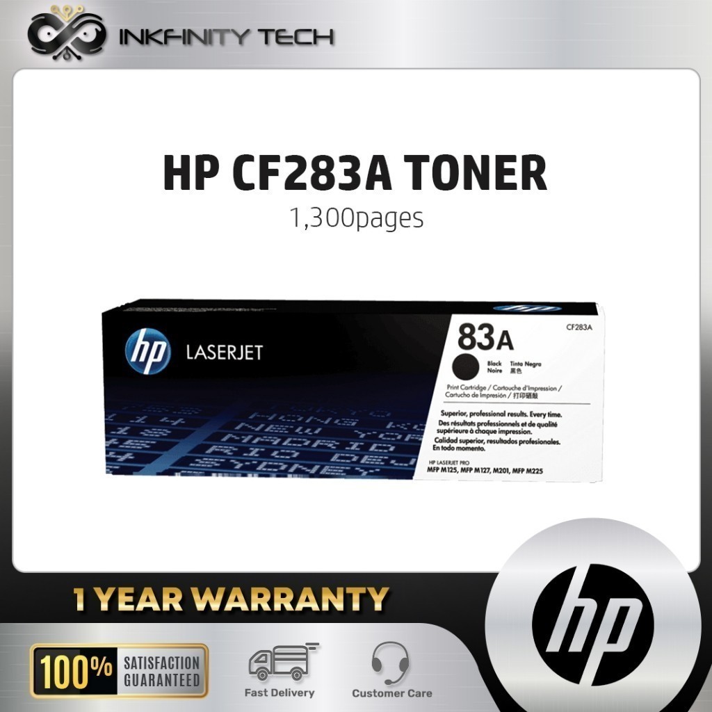 HP CF283A 283A 83A Original Laserjet Mono Toner Cartridge / 1.5k Pages ...