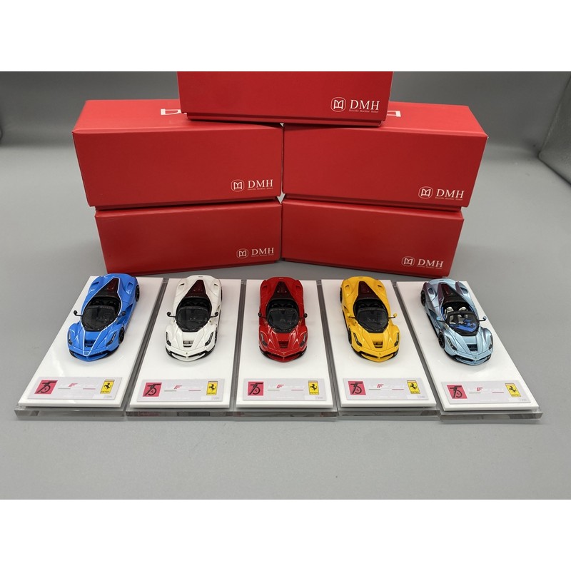 DMH Ferrari LaFerrari LaFerrari King Convertible Resin 64 Car Model ...