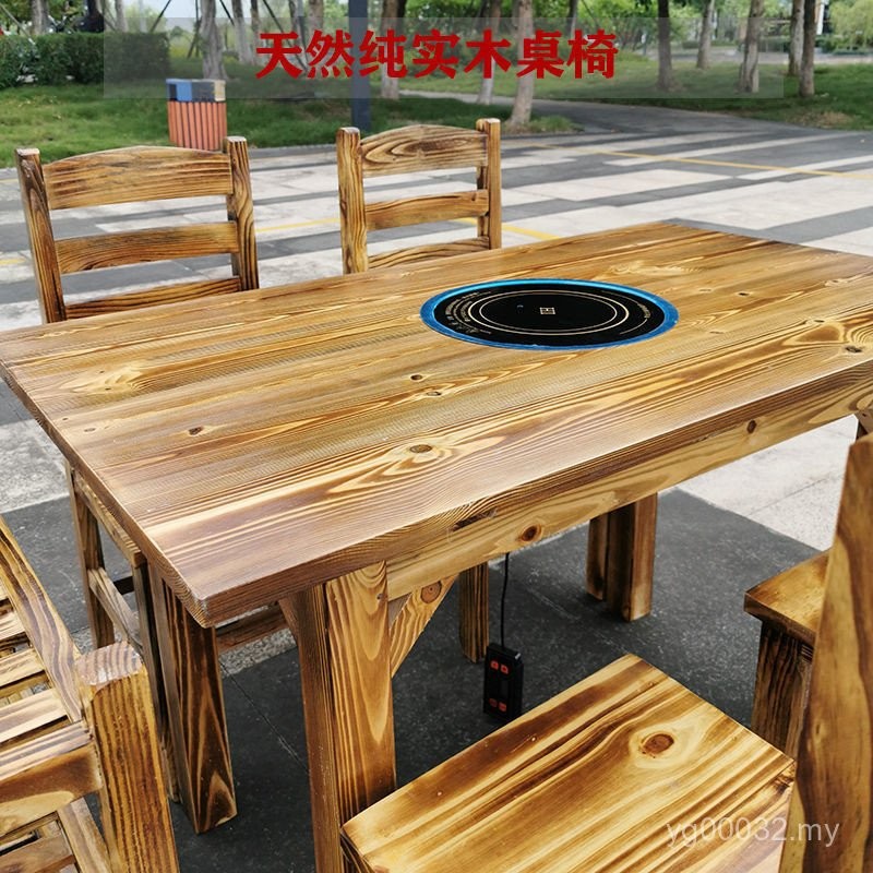 Barbecue Shop Night Market Gas Cooker Induction Cooker Integrated ...