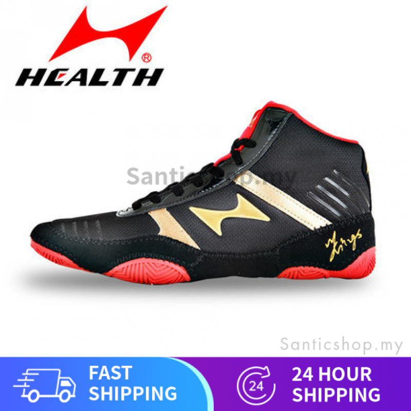 Pro Boxing Shoes lelaki wanita Gym Fighting Sanda Shoes Outdoor Light ...