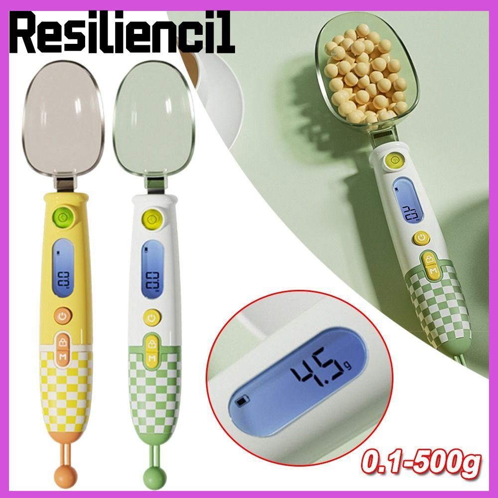 RESILIENCI1 Food Measuring Scoop Scale, High Accuracy with Led Display ...