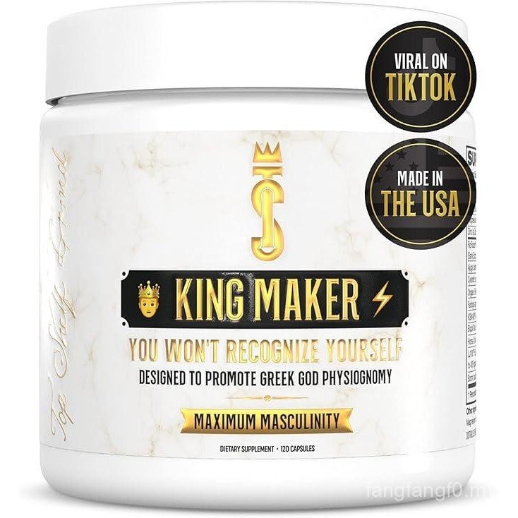 King Maker, 13-in-1 Anabolic Supplement for Men, 120 Capsules - Edible ...