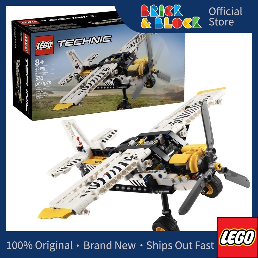 LEGO 42198 Bush Plane | LEGO Technic | Shopee Malaysia