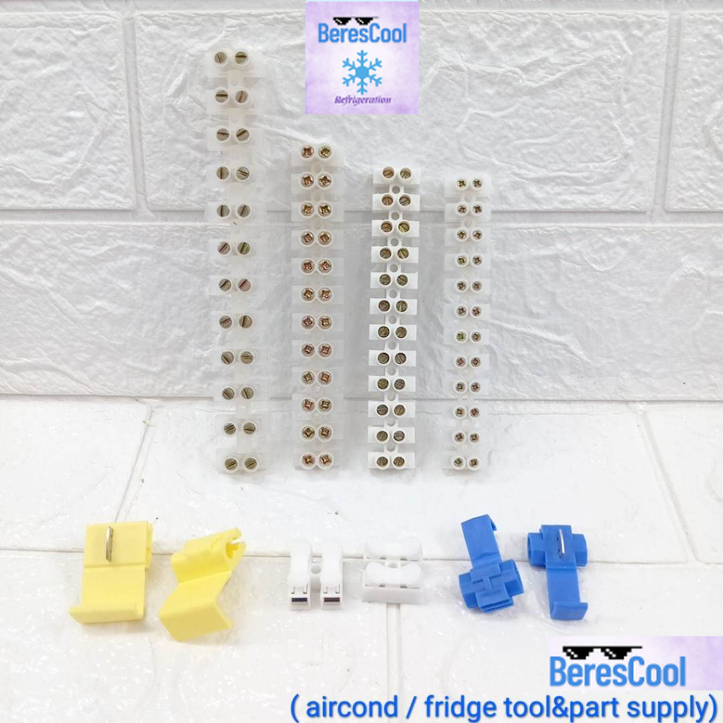 120Pcs connector Wire Connectors Screw Terminals block cable barrier ...
