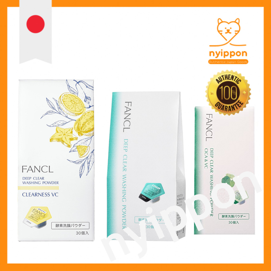 FANCL Deep Clear Cleansing Powder - Various Scents (30 Pack) | Shopee Malaysia