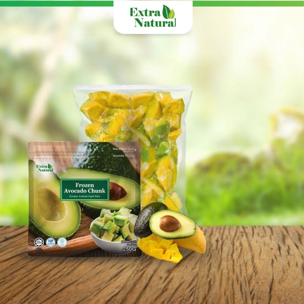 Frozen Avocado Chunk [Alpukat] (Please read description box before ...