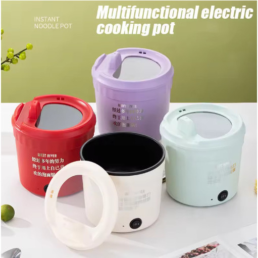 Periuk Memasak Elektrik Mini 220V Periuk Nasi Pelbagai Fungsi Periuk ...