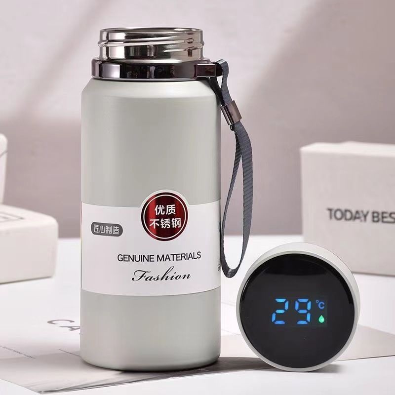 Thermos Cup Smart Display Temperature Office Cup Male Female Students ...