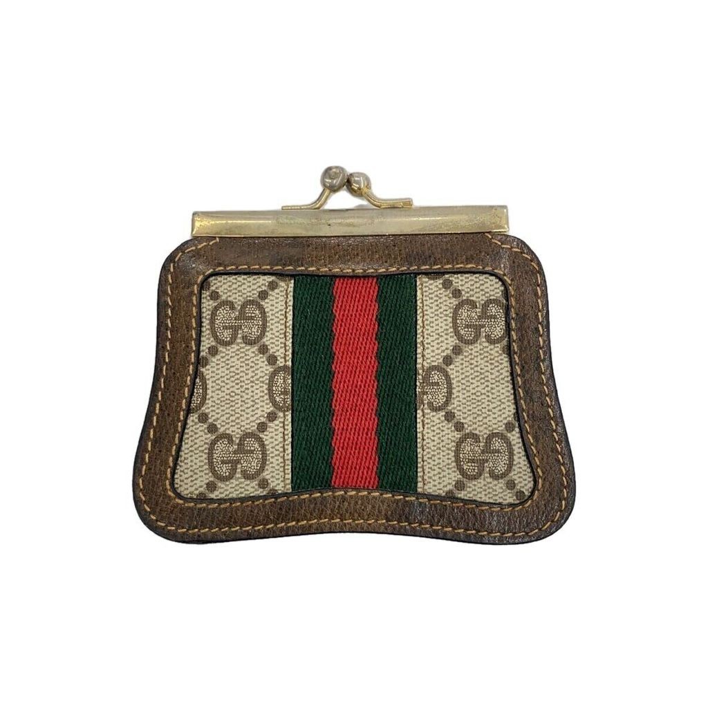GUCCI women's PVC BRW full pattern coin purse | Shopee Malaysia