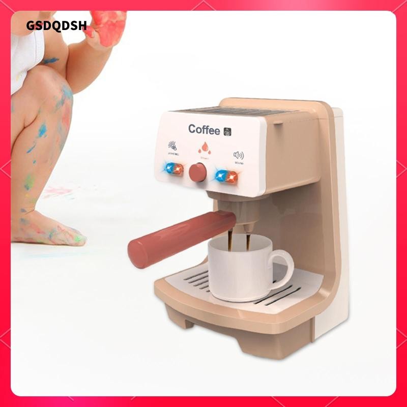 [gsdqdsh] Kids Coffee Maker Toy Espresso Machine Play Toy Accessories ...