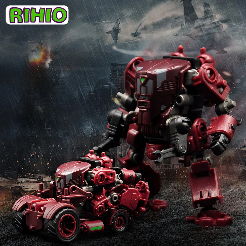 RIHIO Anime Action Figure Transform Robot Multi Abyss MM-002 Defender ...