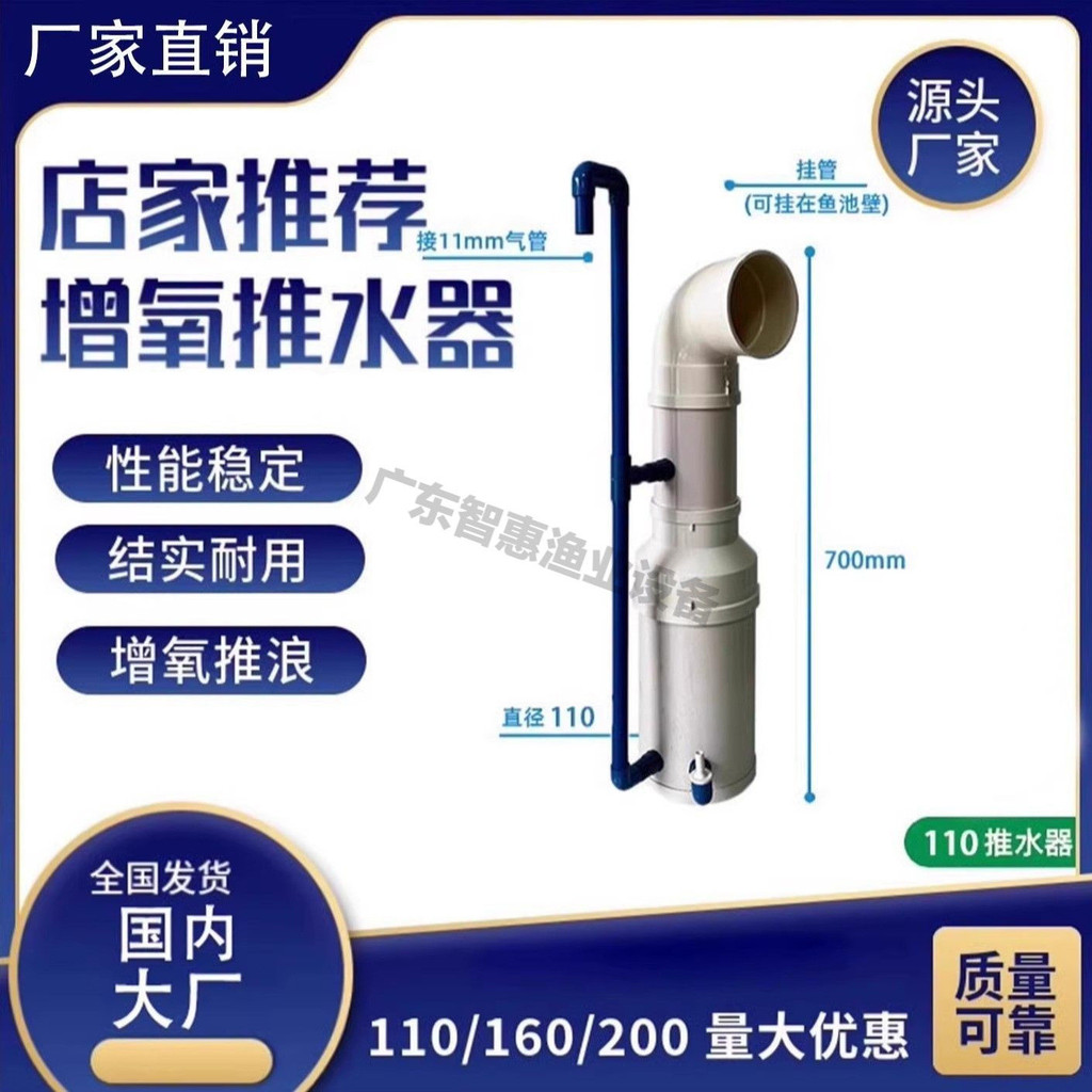 [Easy to Operate] Fish Pond Oxygenation Water Pusher Canvas Pond High ...