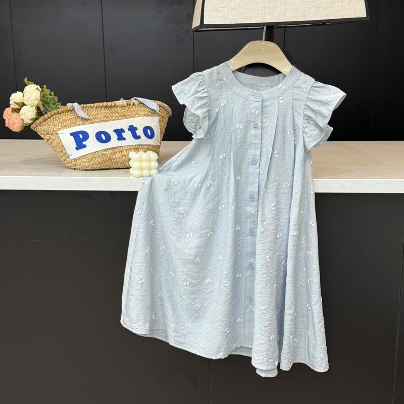 Tawaran Masa Terhad: Pakaian Lengan Flutter Musim Panas Perempuan 2025 ...