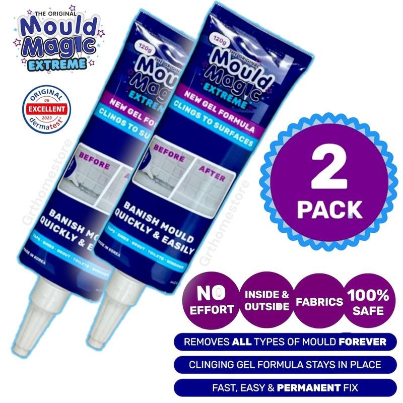 GENUINE MOULD MAGIC EXTREME GEL FORMULA 120G TUBE (2Pack) | Shopee Malaysia