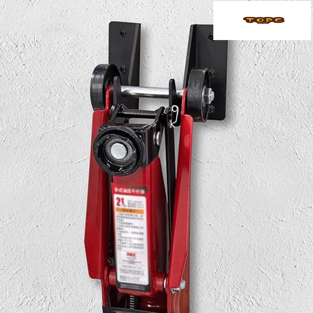 Floor Jack Stand Rack Wall Mount Organizer Heavy Duty Stainless Steel ...