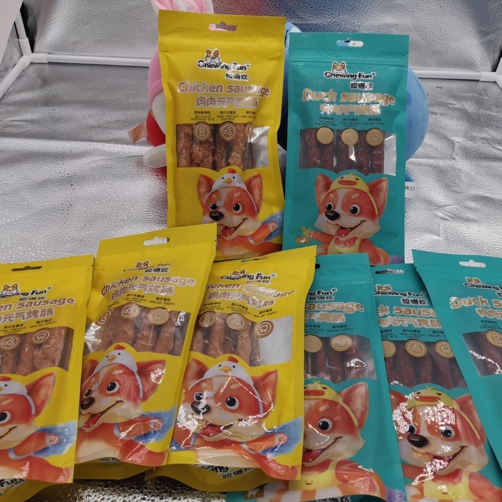 Can Bite Happy Dog Molar Stick Chicken Duck Vitality Roasted Sausage ...