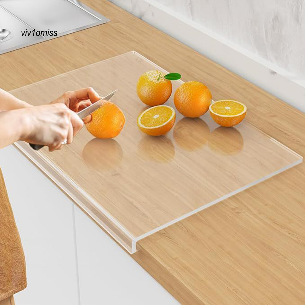 VM_ Dough Mat Food-grade Cutting Board Non-slip Acrylic Cutting Board ...