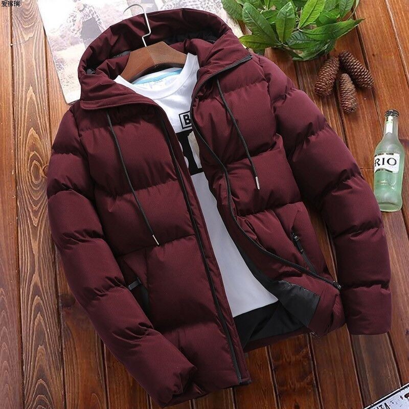 2024 Winter Padded Jacket Men Regular Men Youth Padded Jacket Men ...