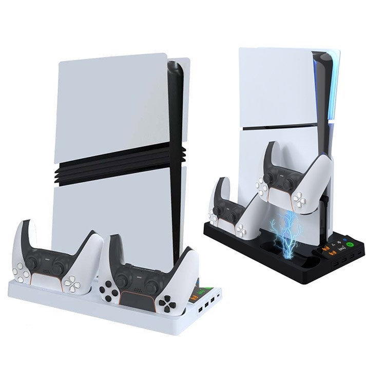 Cooling Fan Base Holder for PS5 Pro/ PS5 Slim，Controller Charging ...