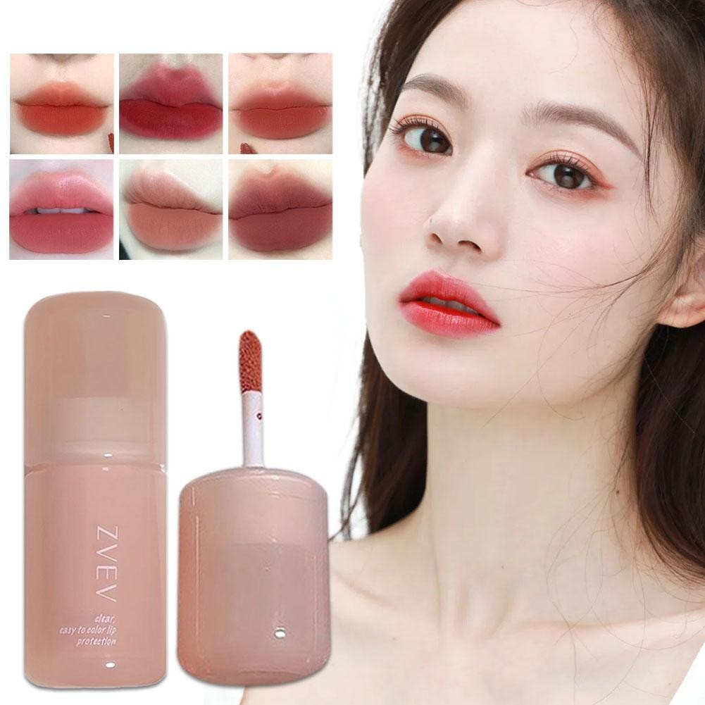 Zvev Moisturizing And Moisturizing Girl's Lip Mud Lip Glaze And ...