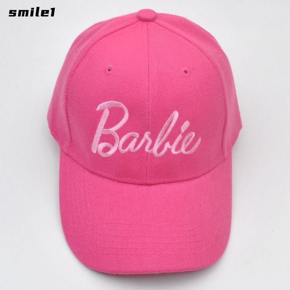 SMILE Barbie Kids Hat, Anime Cartoon Adjustable Barbie Baseball Cap ...