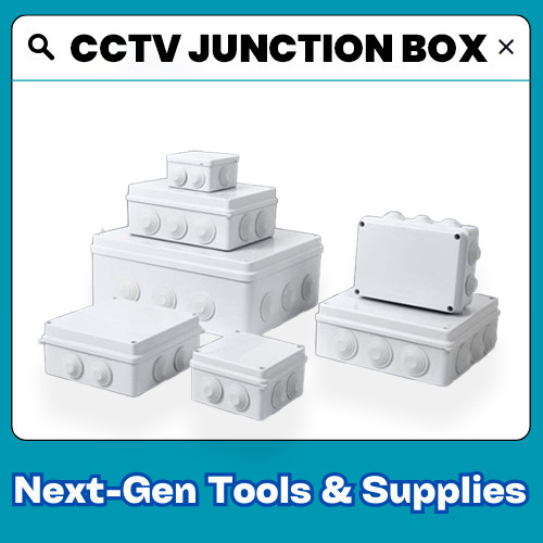 NEXTGEN || IP65 Waterproof Outdoor Electrical CCTV Enclosure Square ...