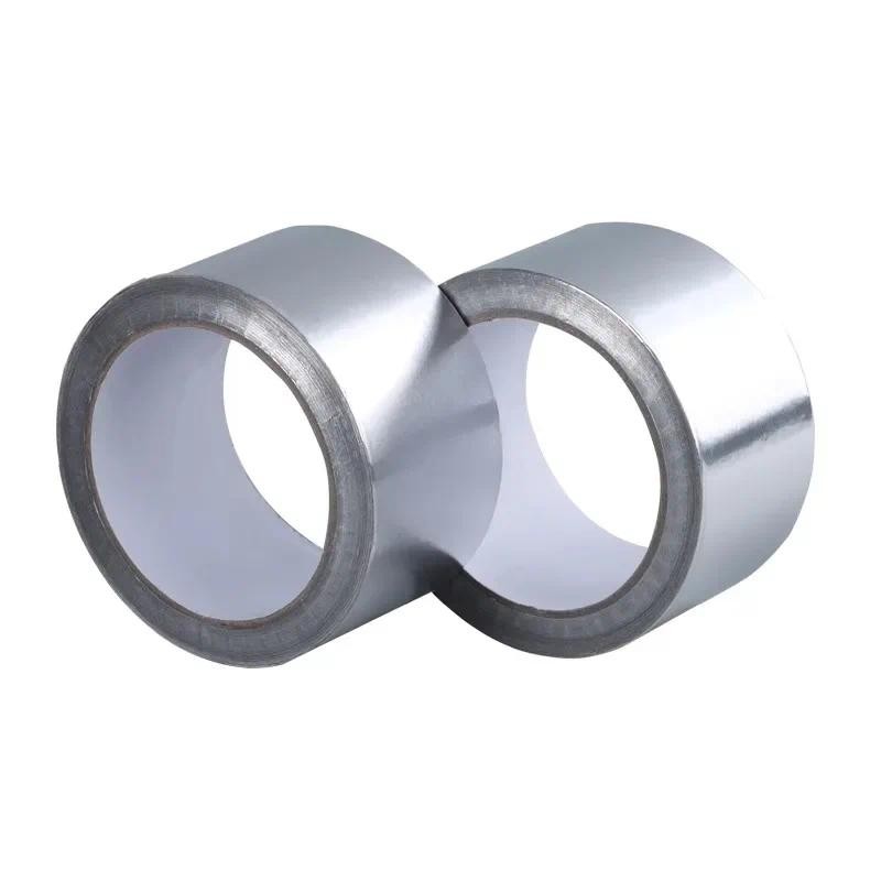 High Temperature Resistance Aluminum Foil Tapes Stovetop Mildew Stickers Leak Proof Repair Tape ...