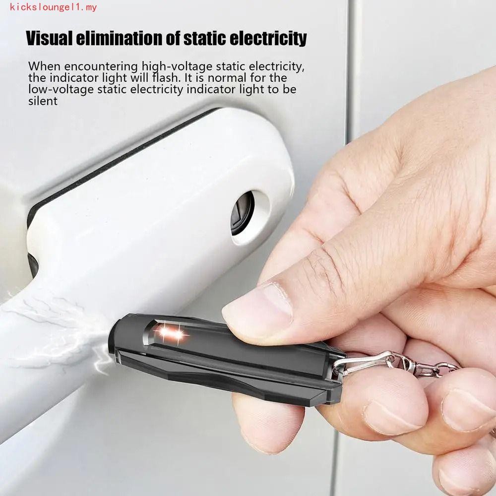 KICKSLOUNGEL Discharger Antistatic Rod, Compact Portable Car Body ...