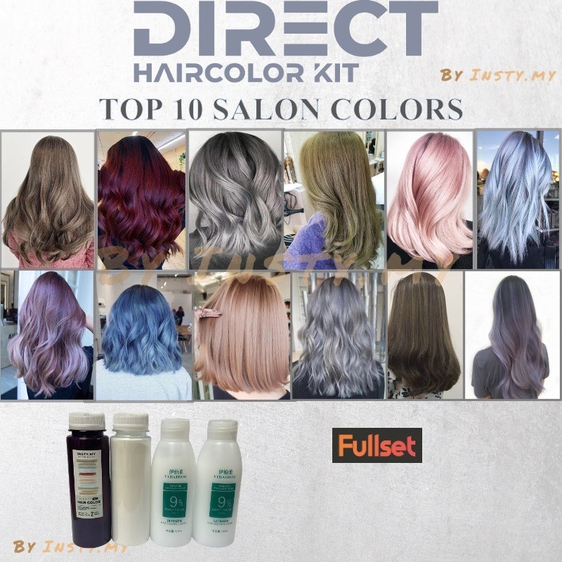 DIRECT Salon Ash-Color Range (10 Top Salon Color) | Shopee Malaysia