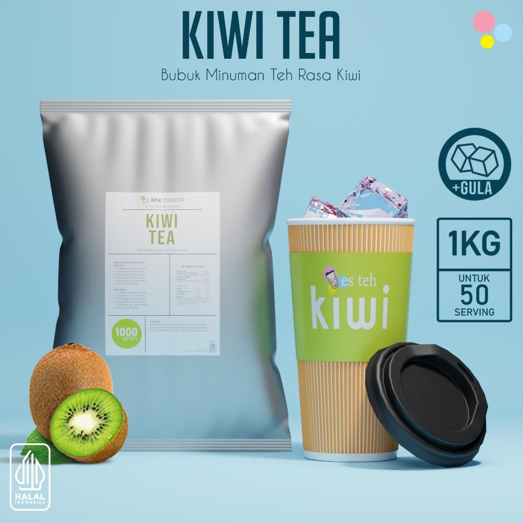 Kiwi Fruit Flavored Tea Drink Powder Instant Tea Powder 1 Kg | Shopee ...